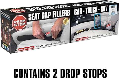 Drop Stop – The Original Car Seat Gap Filler | As Seen on Shark Tank